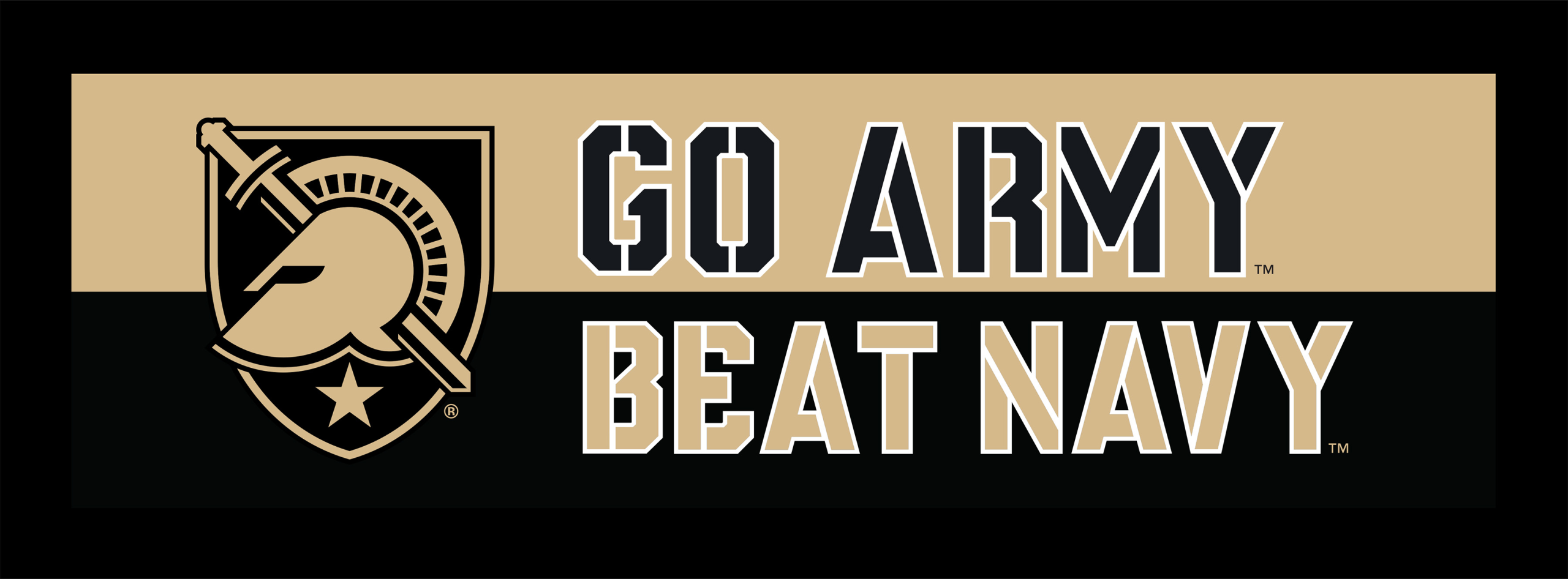 Wooden Go Army Beat Navy Sign 5.5" X 15.75" - USMA Class Gifts - Custom ...