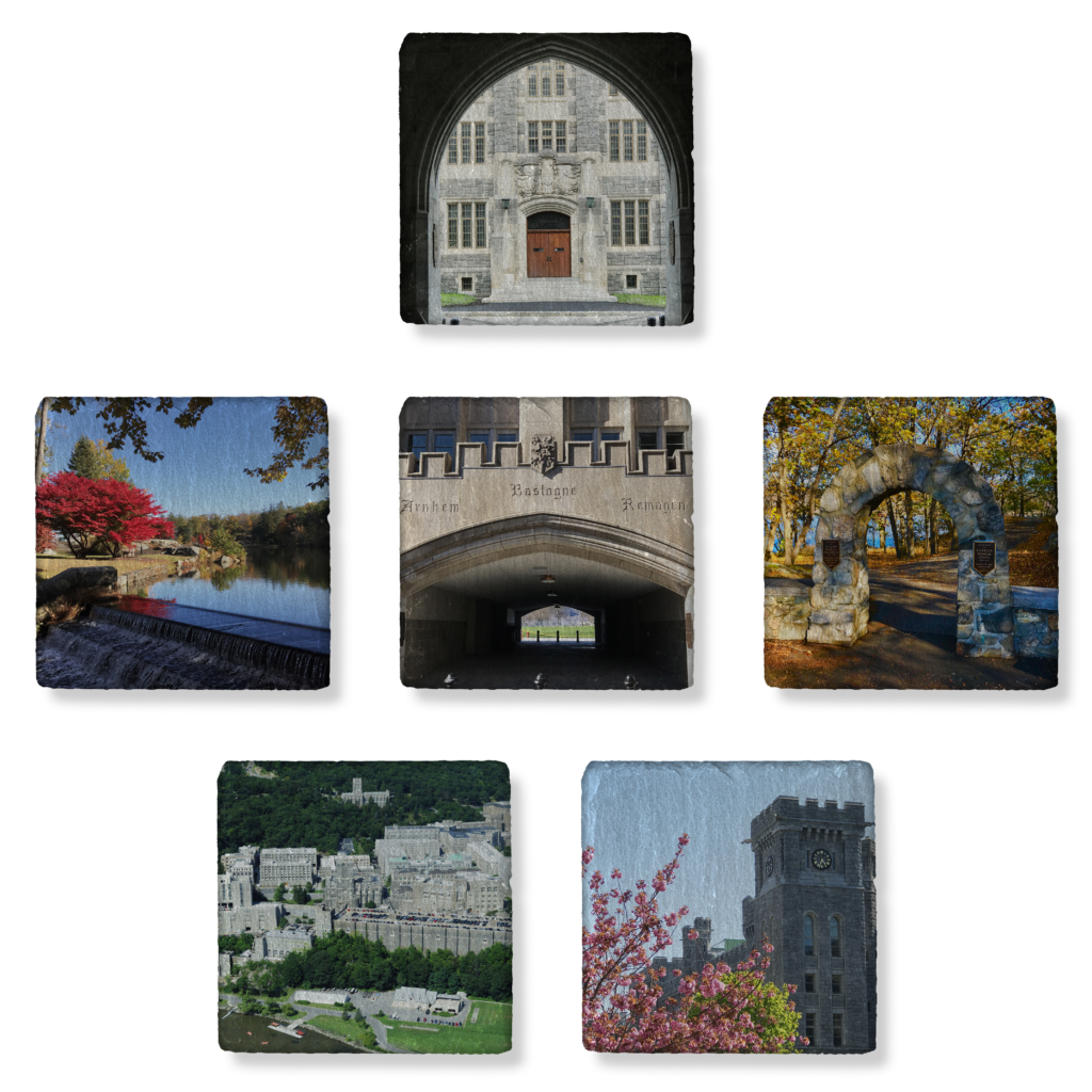 Landmarks Group A 6-Pack Coaster Set - USMA Class Gifts - Custom ...