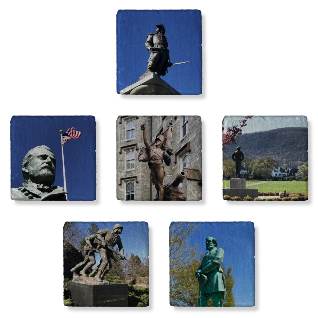 Monuments Group A 6-Pack Coaster Set - USMA Class Gifts - Custom ...