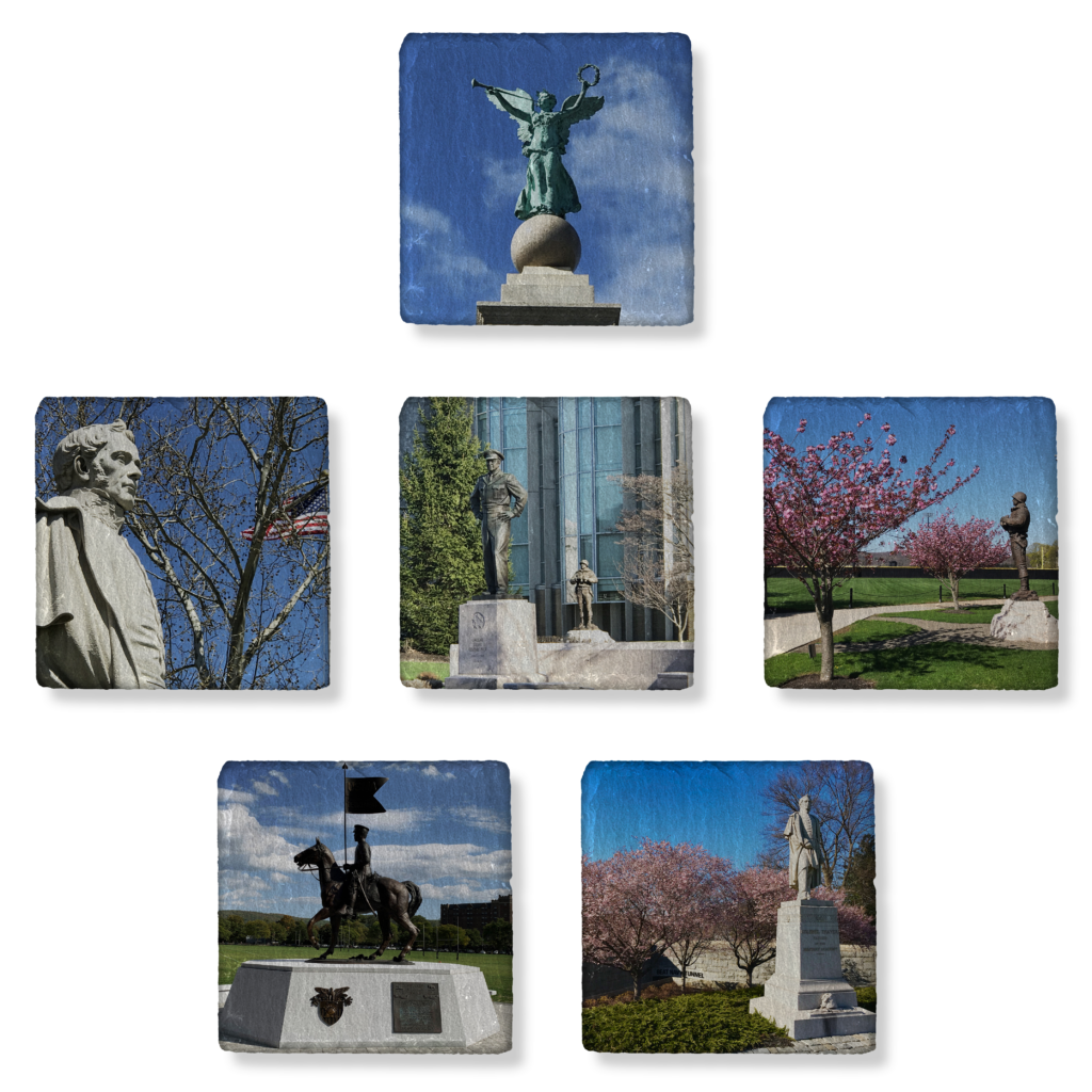 Monuments Group B 6-Pack Coaster Set - USMA Class Gifts - Custom ...