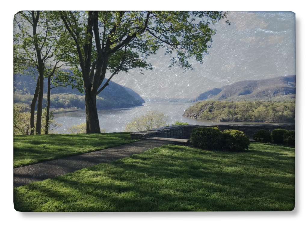 Charcuterie 10x14 Trophy Point Northern View of the Hudson River - USMA ...